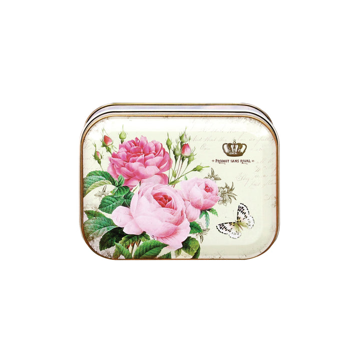 Nostalgia Roses Small Rectangular Tin – Kitchentins.com